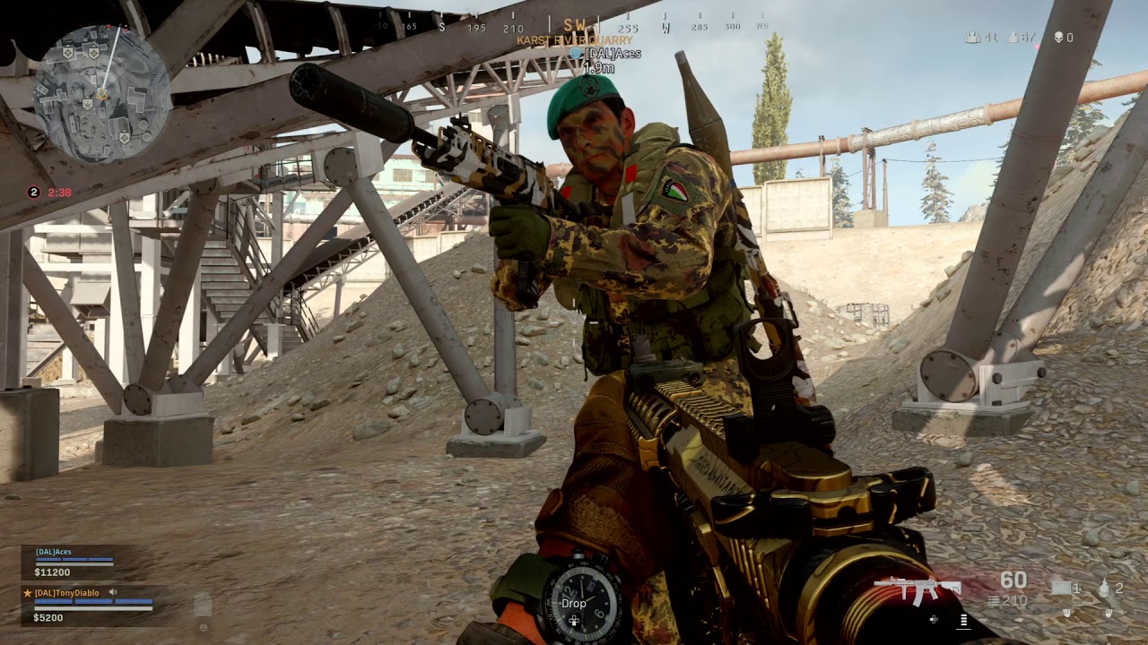 Call of Duty: Warzone Son Carries Old Man to Duos Win - YouTube