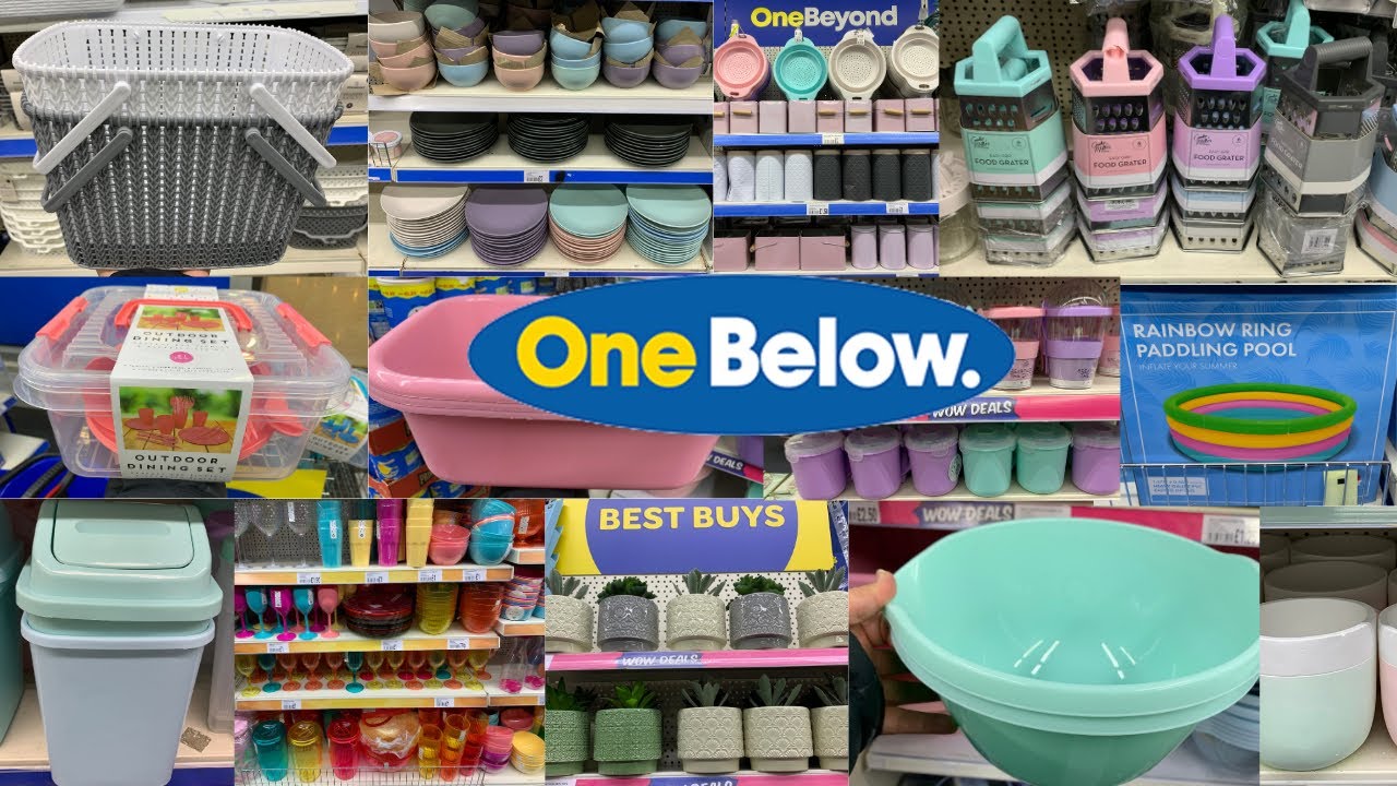 NEW FINDS IN ONE BELOW | COME SHOP WITH ME | ONE BELOW HAUL - YouTube