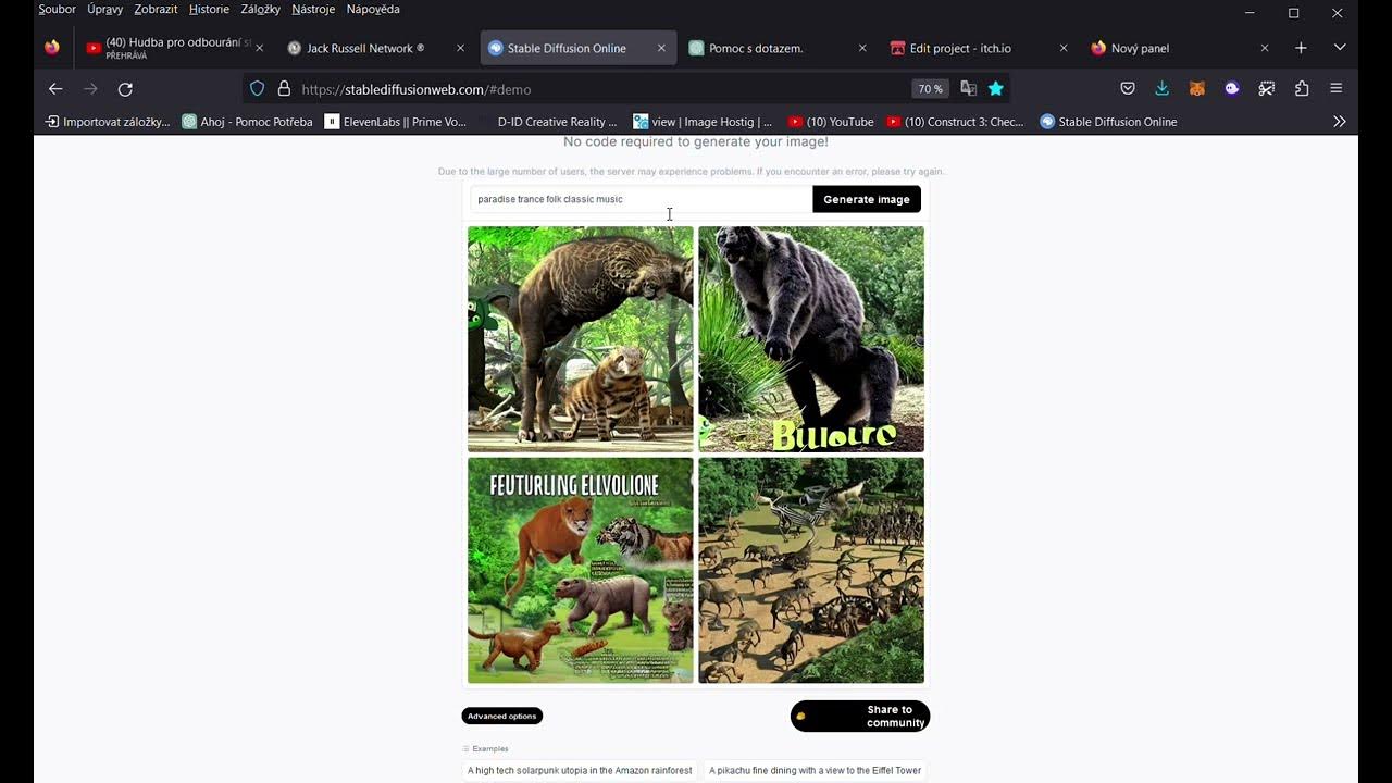 1#návod. ako generovať obrázky pomocou umelej inteligencie al - YouTube