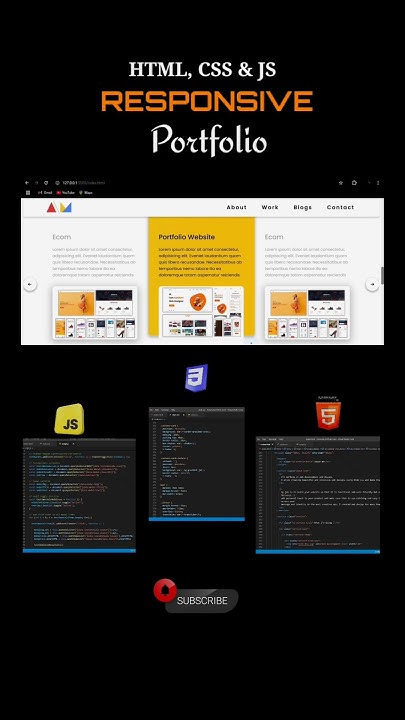 Responsive #portfolio #webdesign #webdevelopment #responsivewebdesign #html #css #javascript # ...