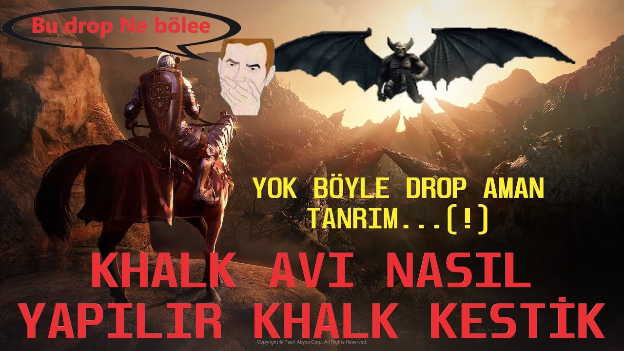Bdo 🧛KHALK AVI🧛 Nasıl Yapılır Drobu Nedir? (Droba Dikkat ...