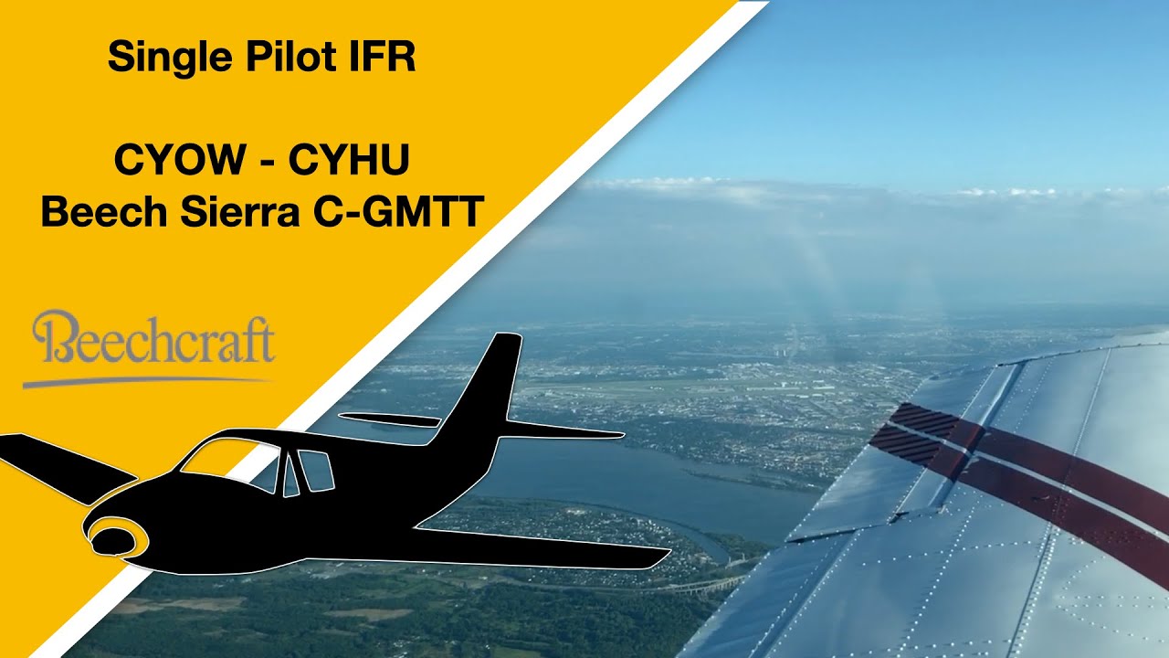 IFR CYOW to CYHU - YouTube