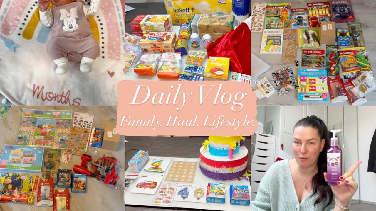 Amazon, Tedi, Food Haul l Aufgebrauchte Produkte l Lara ist 1 Monat alt ...