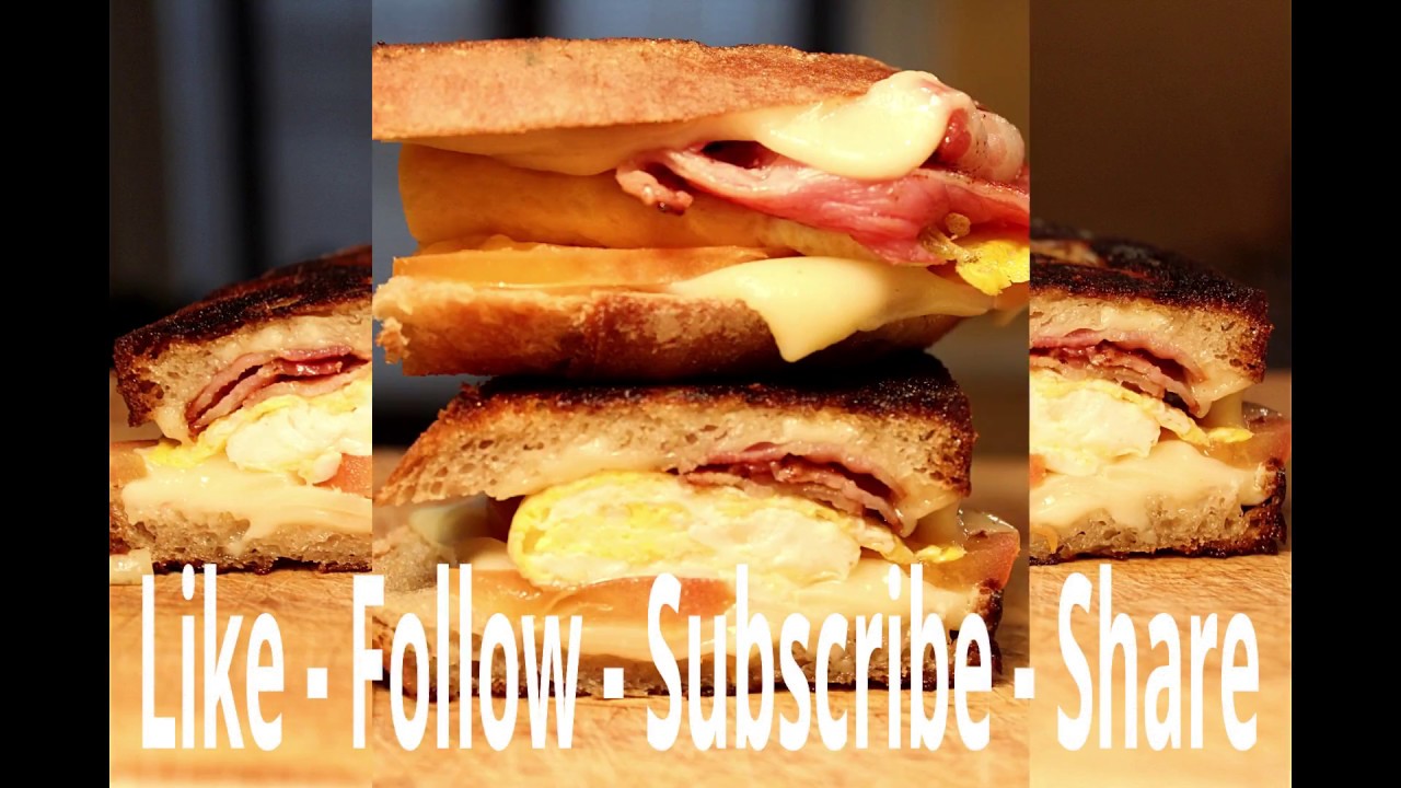 Funkyfoodies awesome breakfast Toastie - YouTube
