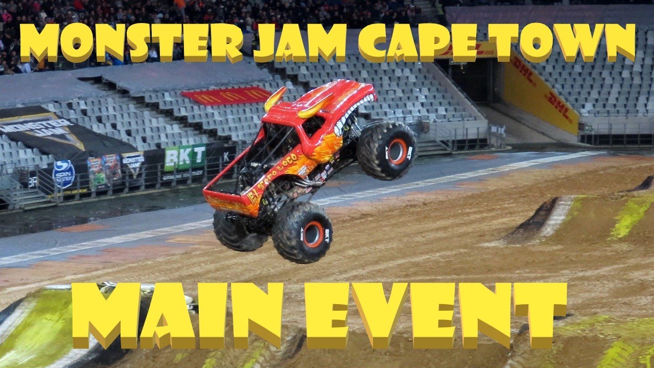 Monster Jam Cape Town 2023 | Main Event - YouTube