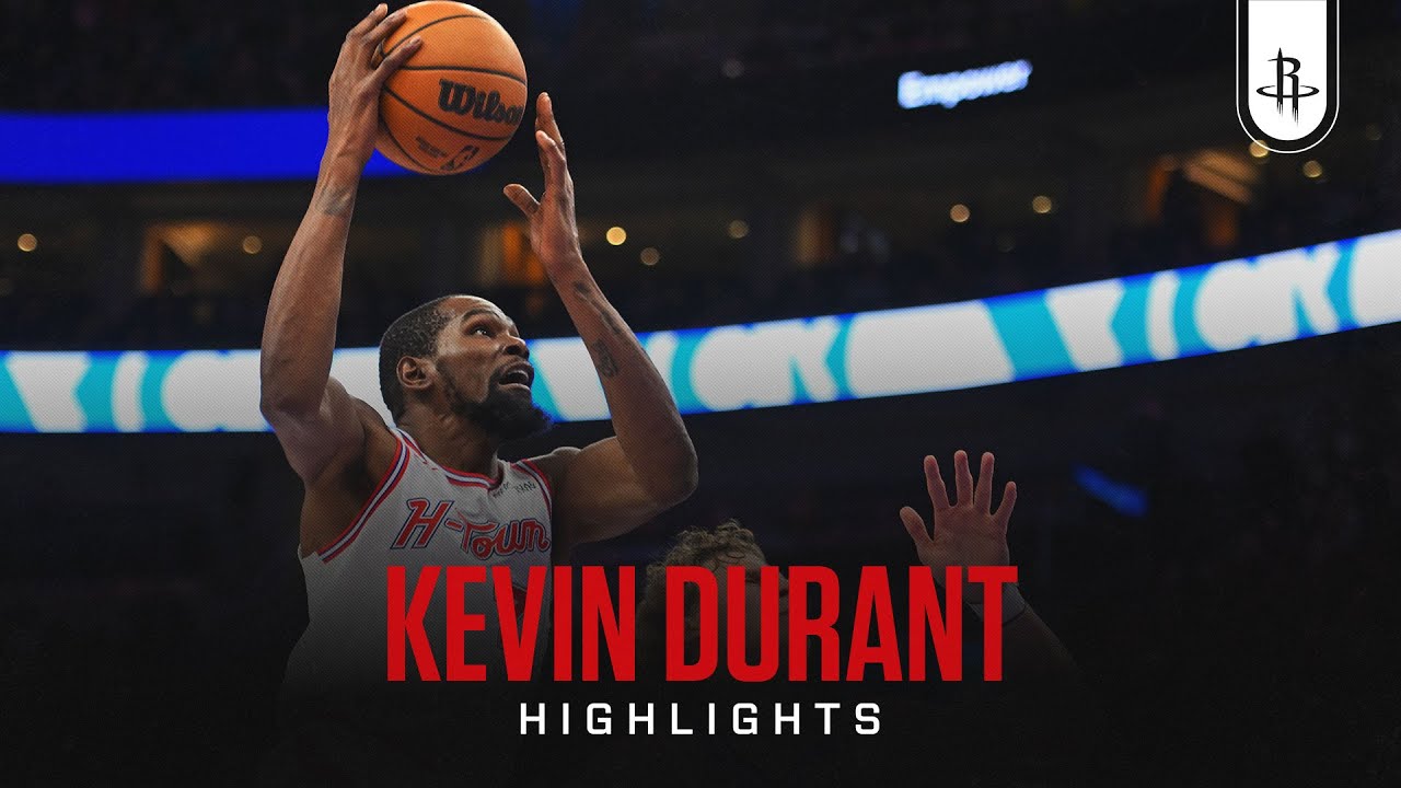 Kevin Durant (32 points) Highlights vs. Utah Jazz - YouTube