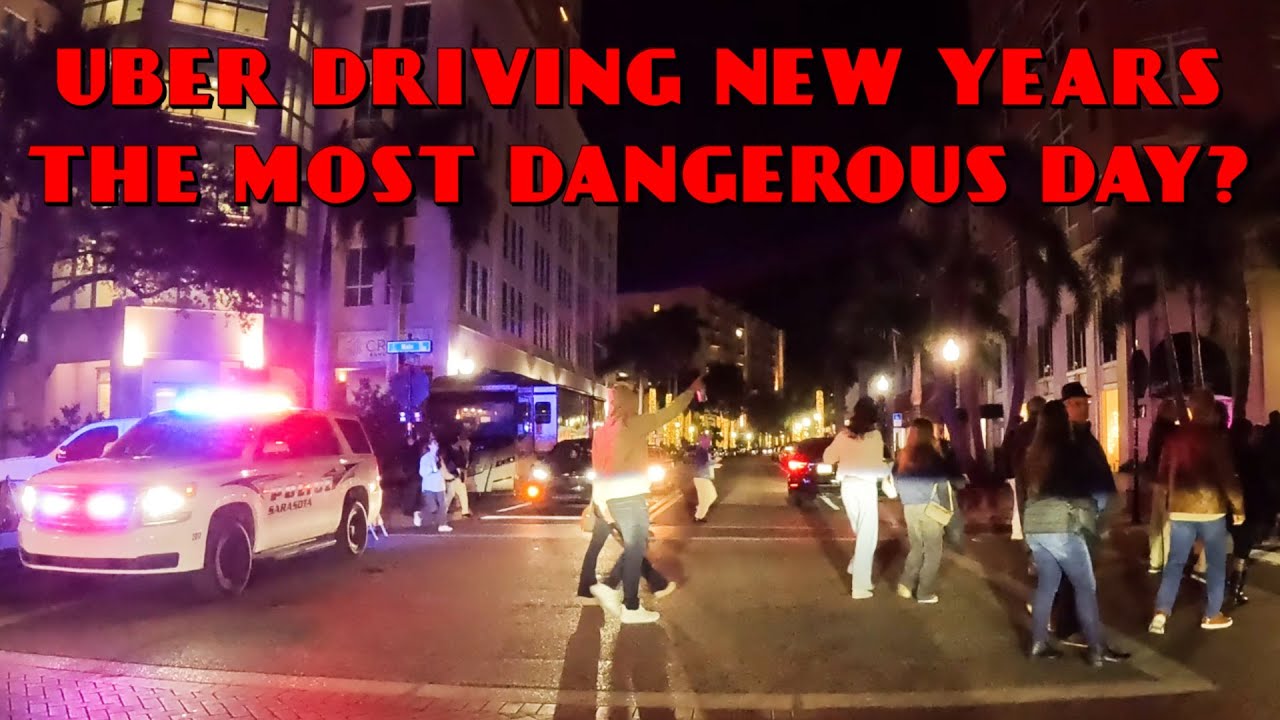 The Best Day To Uber Drive! On New Years! I Made $300 In 5 Hours? But ...