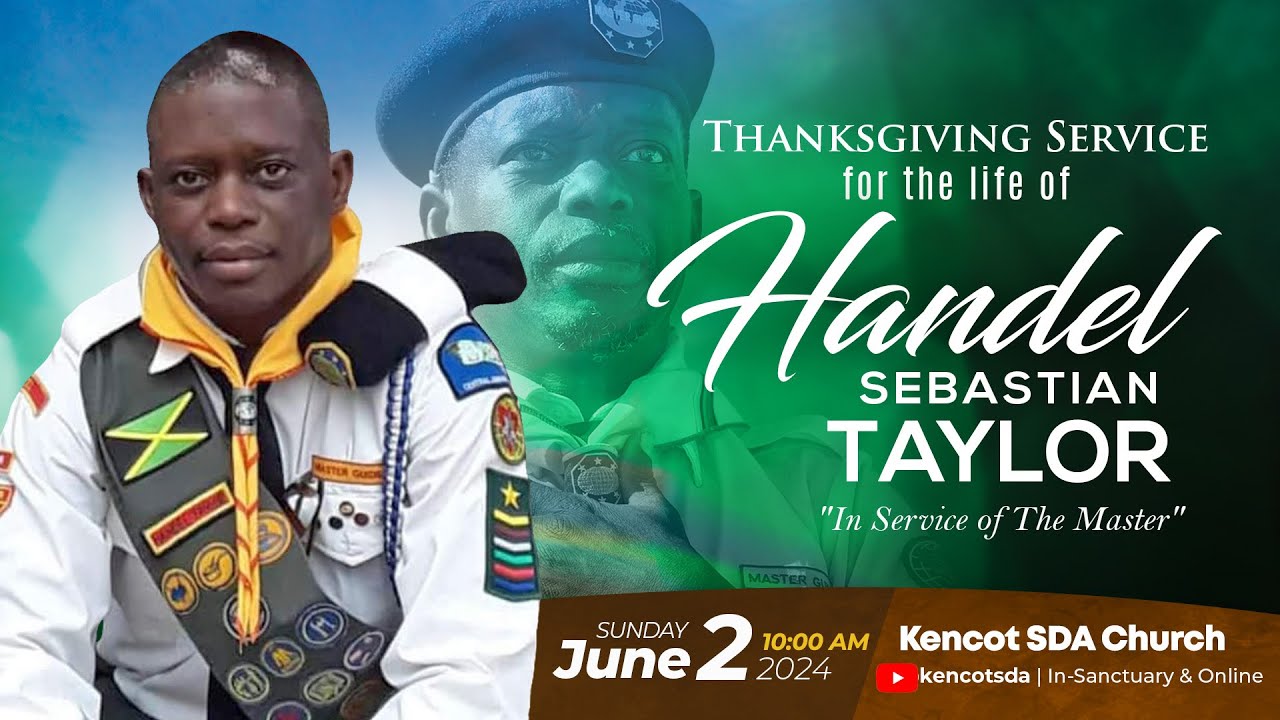 Celebrating the life of Handel Taylor | Sunday, June 02, 2024 @10:00 AM ...