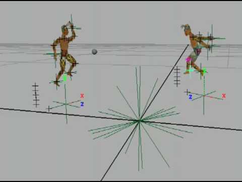 Playblast Demo of Maya Ball Game animation - YouTube
