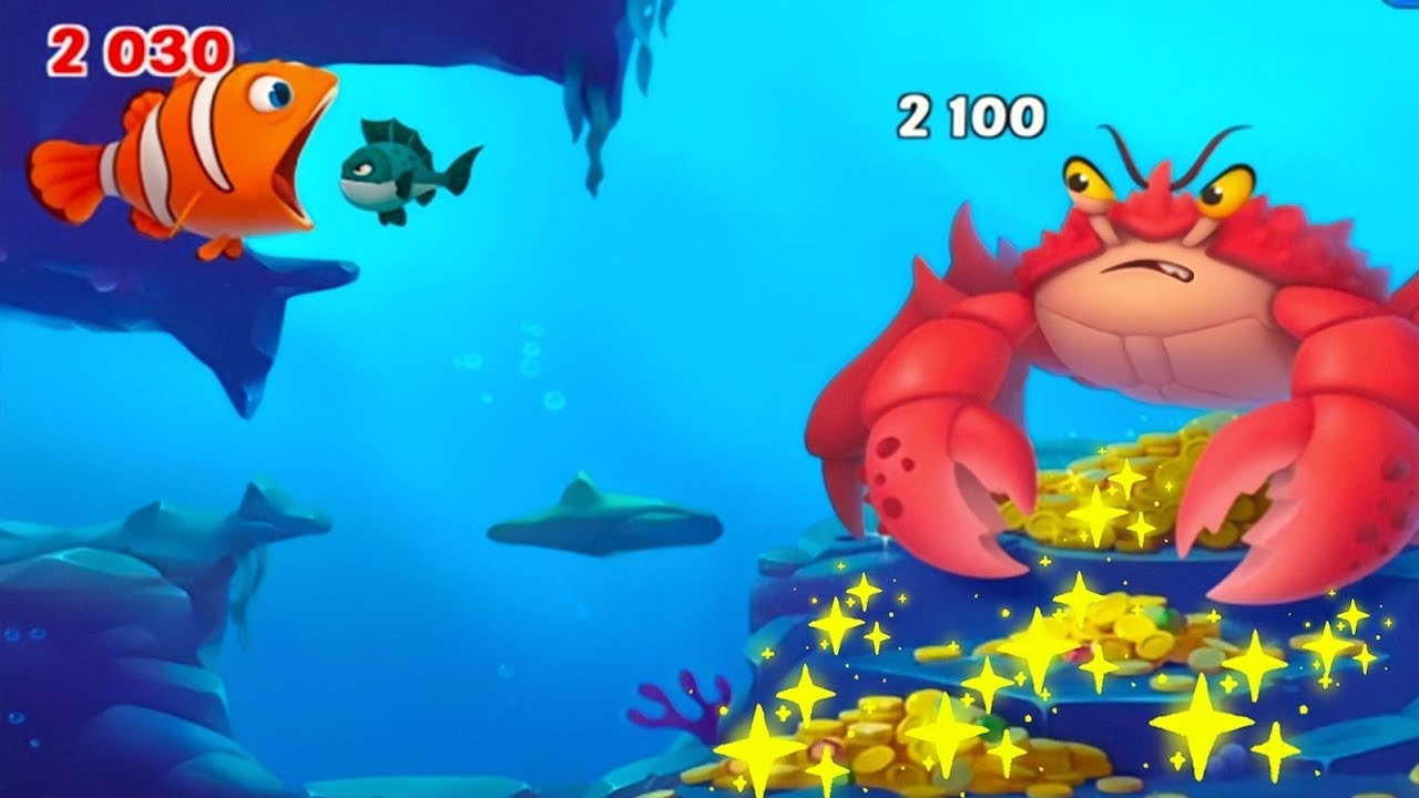 Fishdom gameplay eating fish 🐠 - YouTube