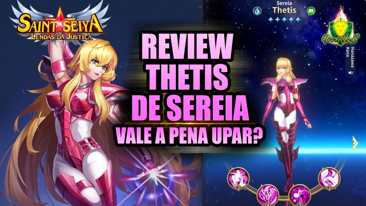 QUAIS as habilidades de THETIS de SEREIA? Ela é FORTE? - Saint Seiya ...