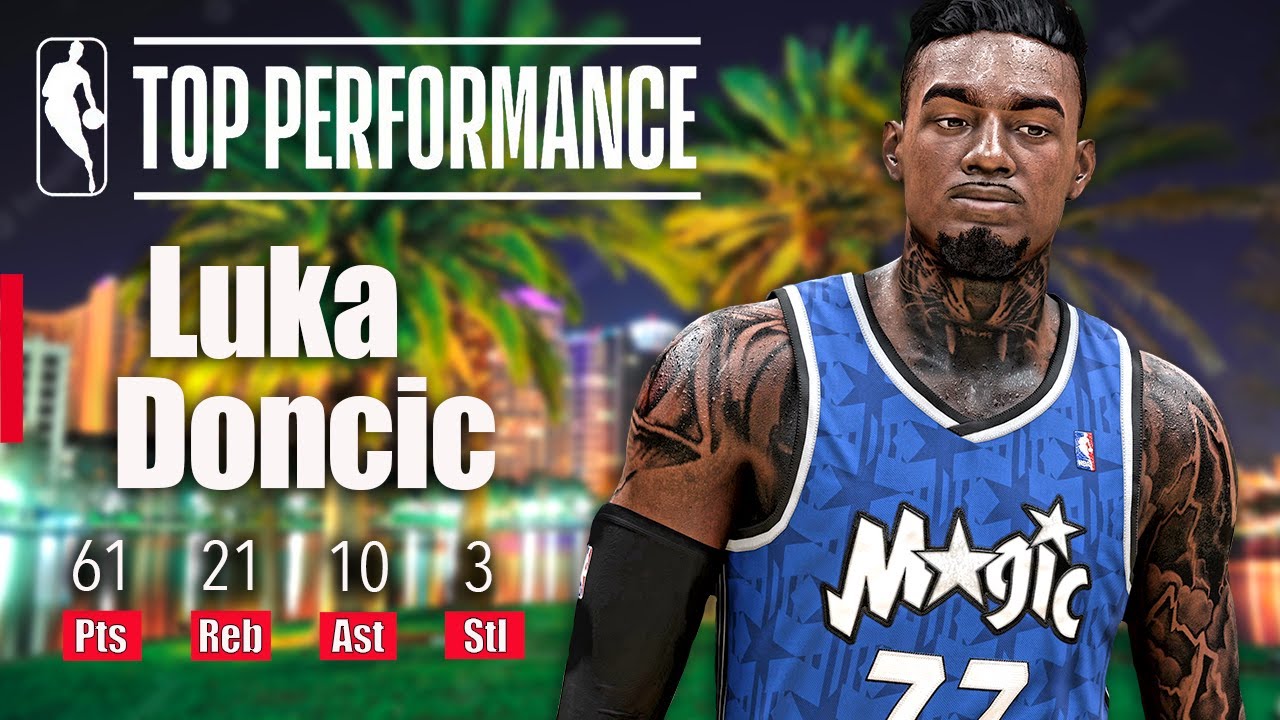 Luka Doncic 60 Point Triple Double Challenge On NBA 2k23 MyCareer - YouTube