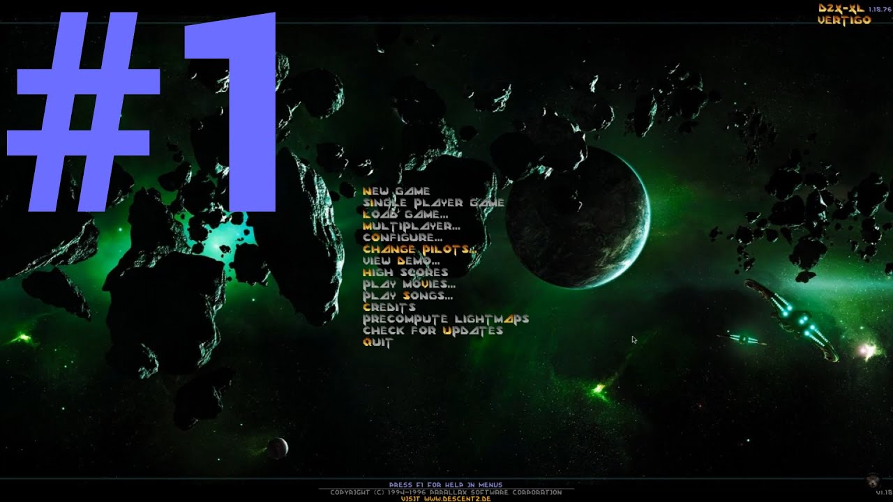 Descent D2X-XL Level 1 - YouTube