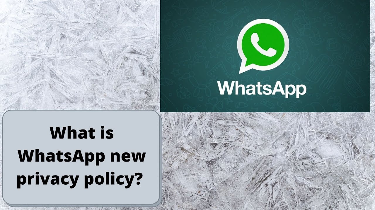 Whatsapp new privacy policy Explained | New whatsapp policy. # ...