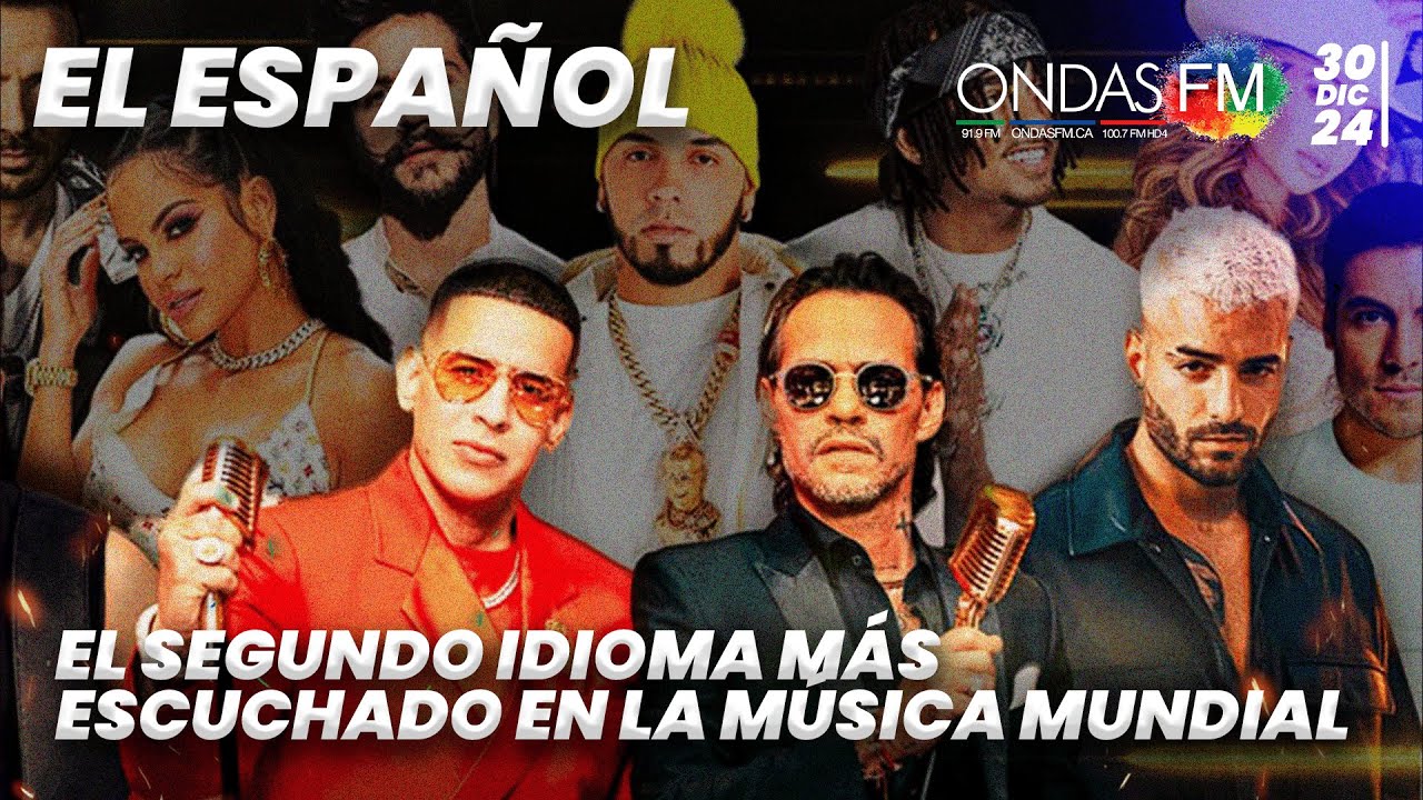 El Español: El Segundo Idioma Más Escuchado en la Música Mundial - YouTube