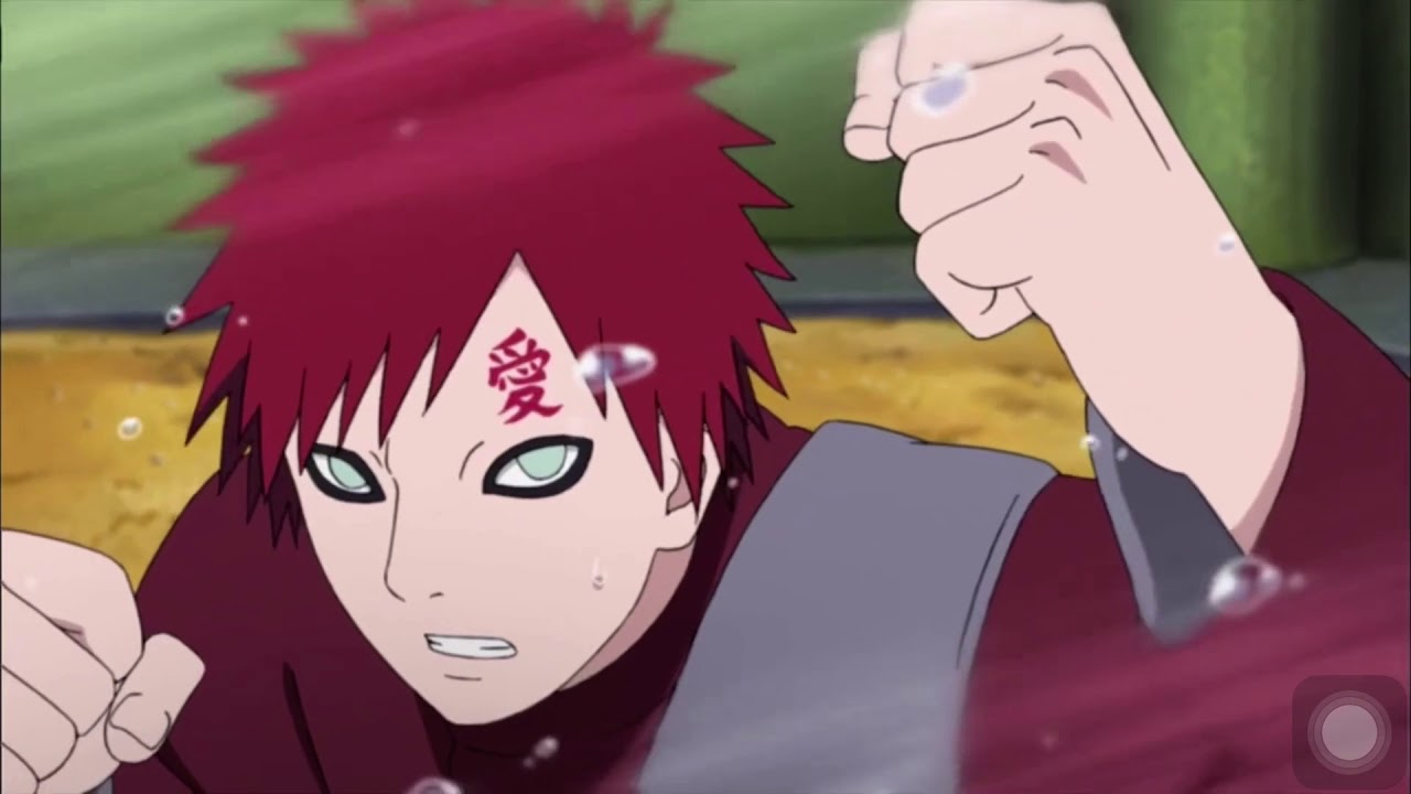 Gaara practicing Taijutsu - YouTube