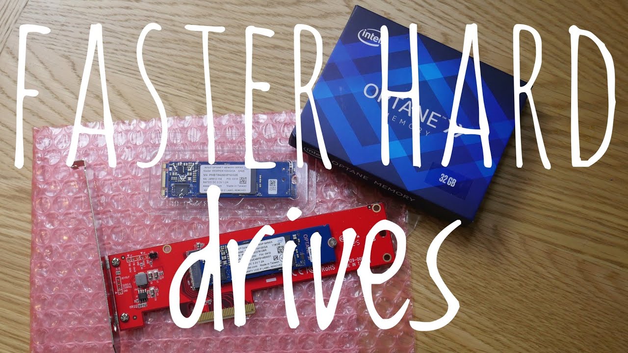 How to speed up your hard drives with Intel Optane Memory - YouTube