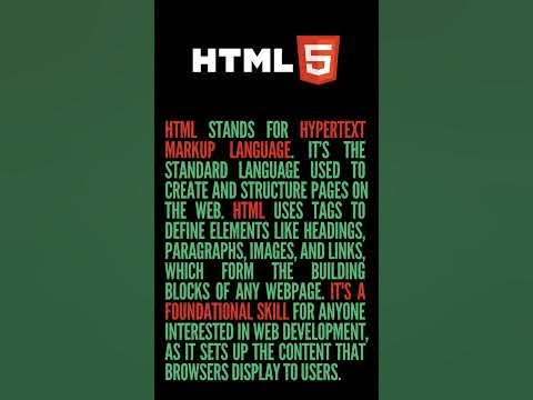 HTML 101 #coding #LearnToCode #programming #Developer #tech #codinglife ...
