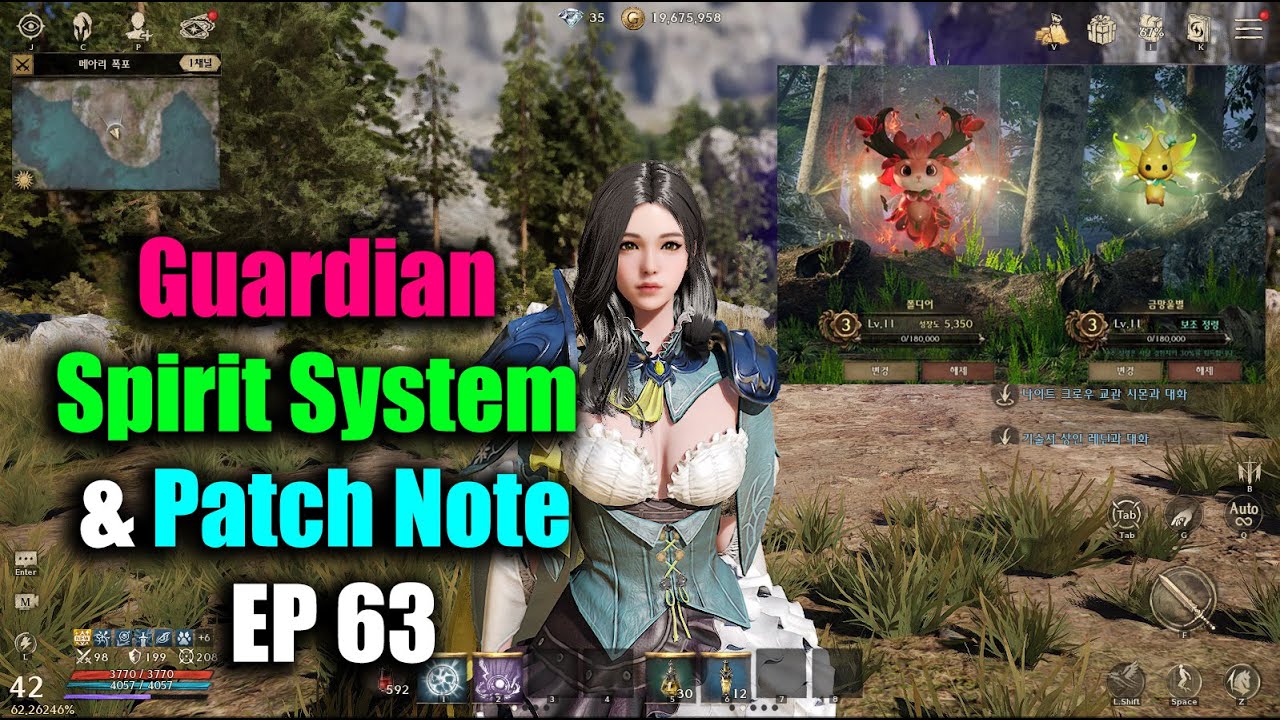 Night Crows Guardian Spirit System & Patch Note EP 63 - YouTube