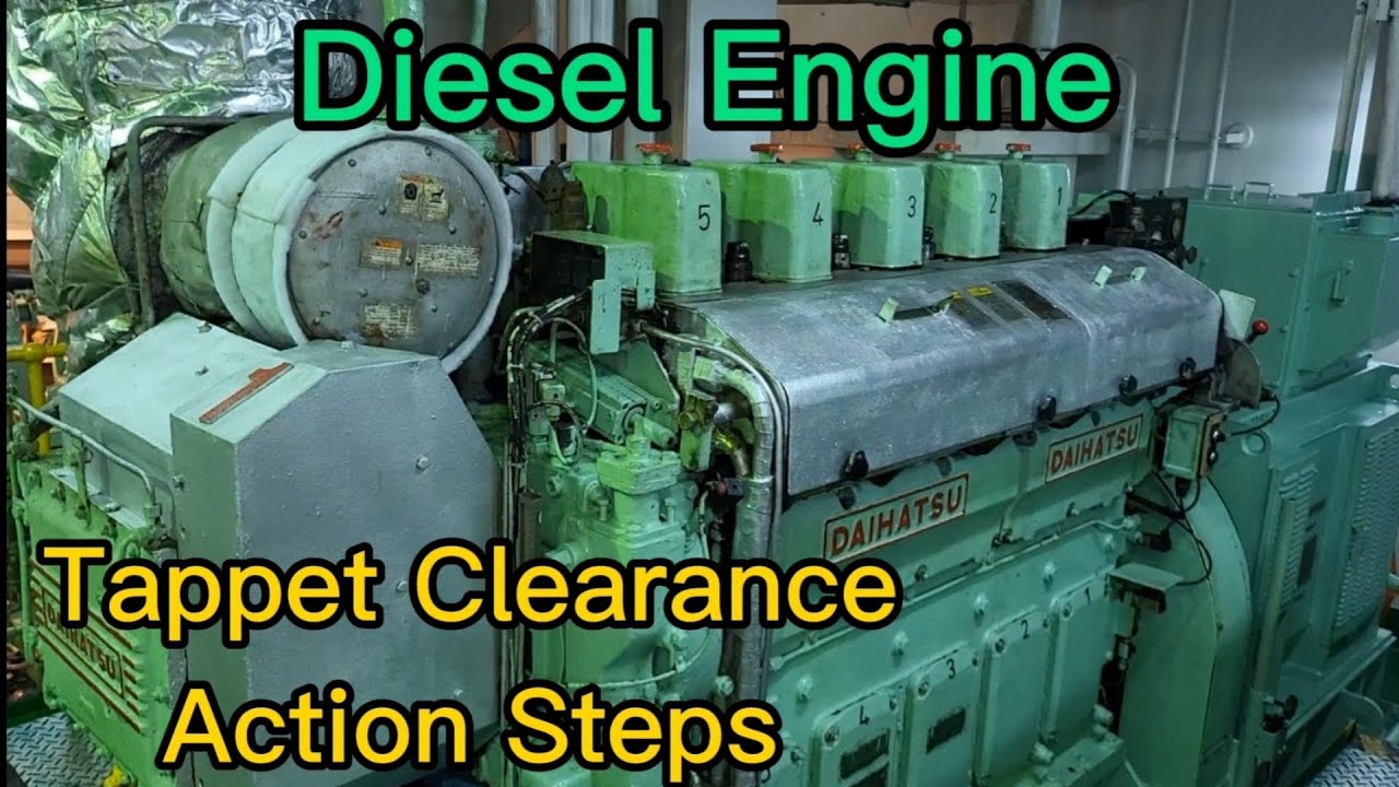 Tappet Clearance Diesel Engine. #daihatsu #technology #education - YouTube