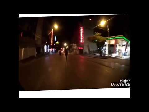 Arabalara takılmak tehlikeli ve yasaktır ✋😄 Night skaters