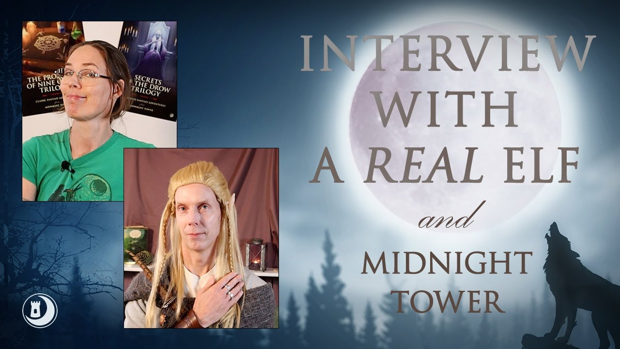 Interview with a "real" elf and Midnight Tower - YouTube