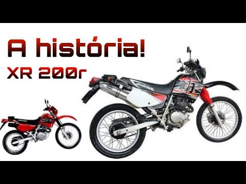 #XR200r #Honda XR 200r a história! - YouTube