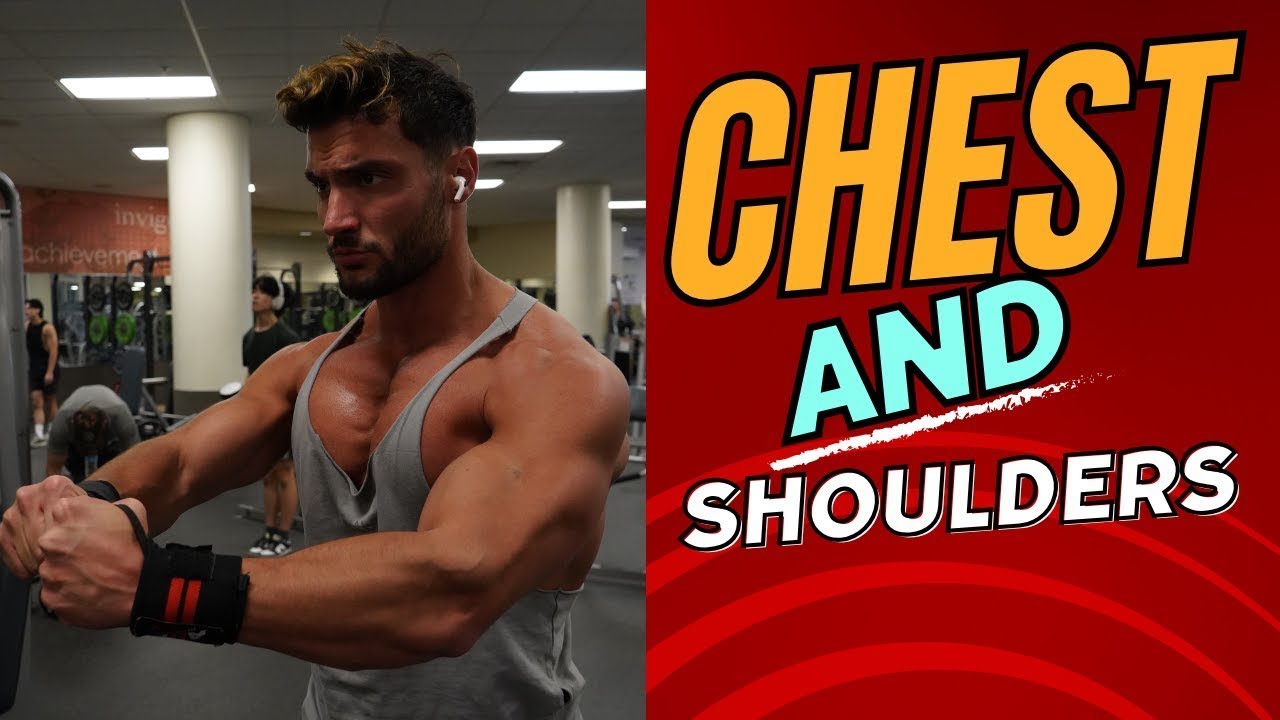 NOT My Usual Workout Split! 🔥 Chest & Shoulders Gains Before Christmas🎄 ...