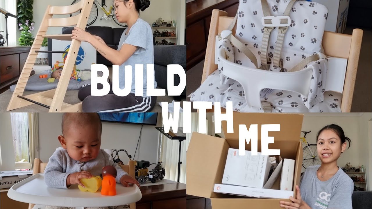New High Chair!! - Stokke Tripp Trap | Mama Diaries - YouTube