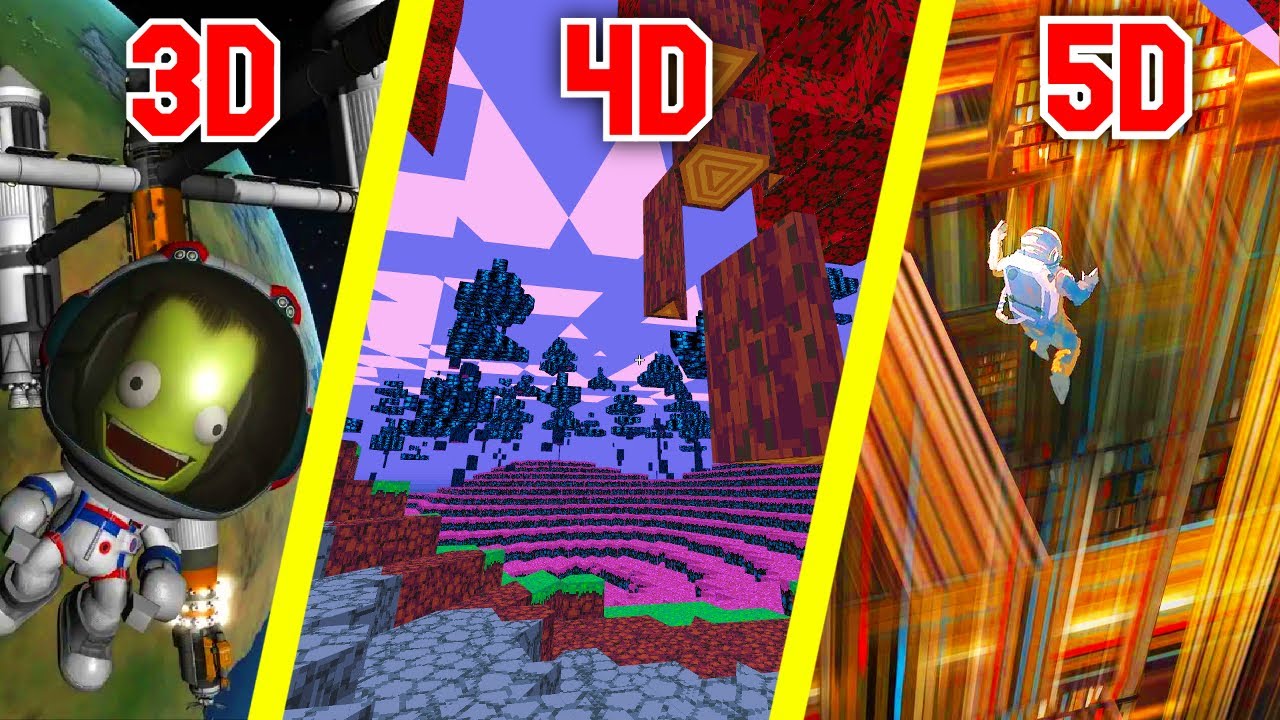 🔴 ¿Como sería un Videojuego en 5 DIMENSIONES? ️ TE LO EXPLICO - YouTube