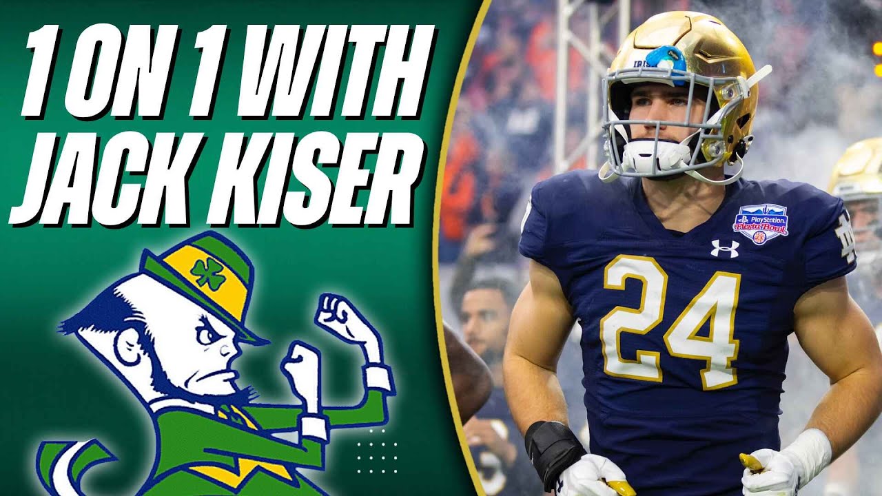 Notre Dame LB Jack Kiser Joins to Talks State of Irish Football - YouTube