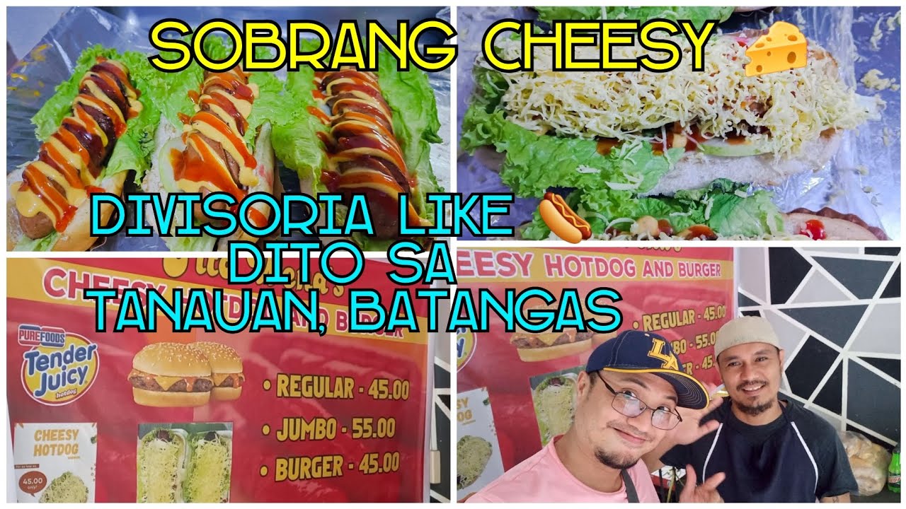 Super Cheesy Hotdog / Hungarian Sausage/ Burger / Divisoria Inspired by ...