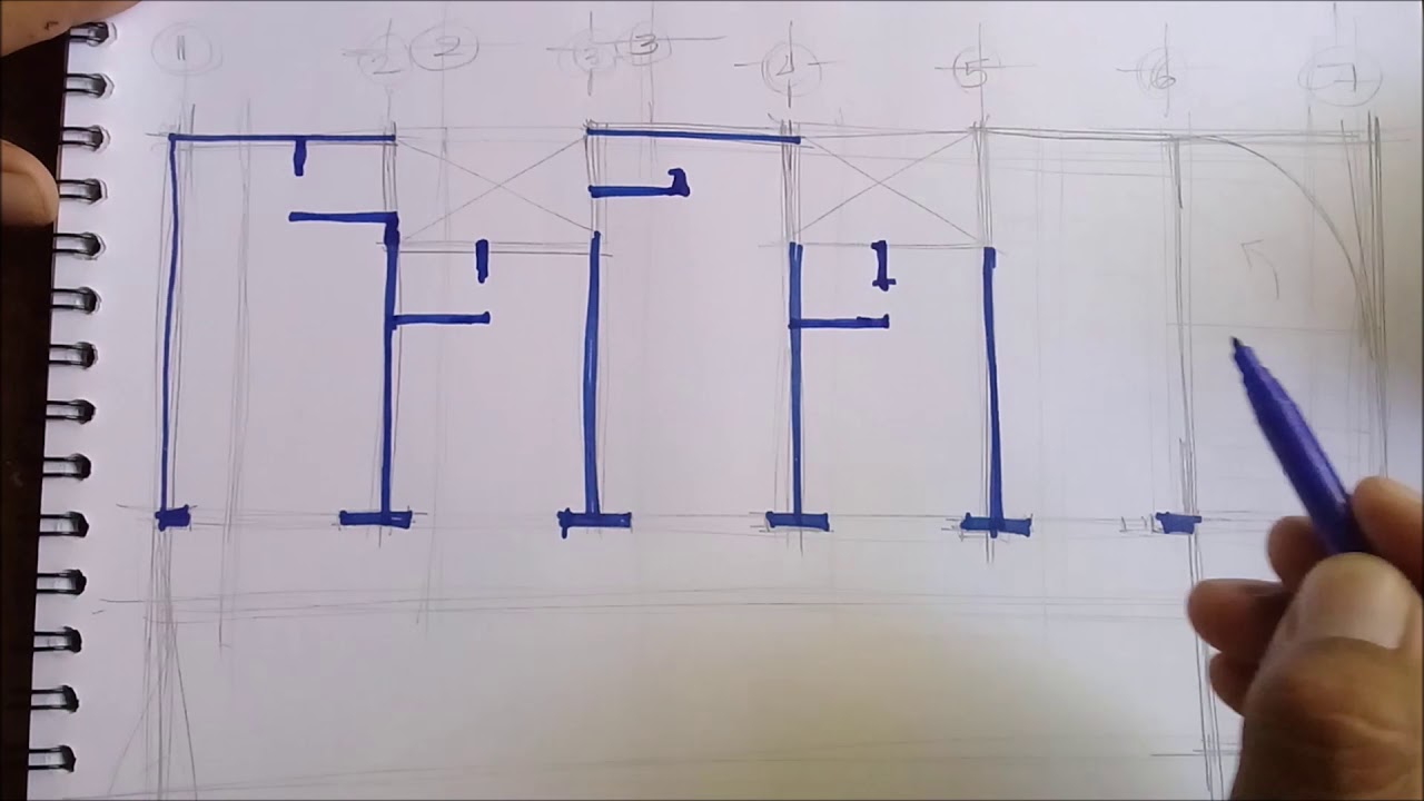 Como diseñar un LOCAL - DIBUJANDO LOCALES - YouTube