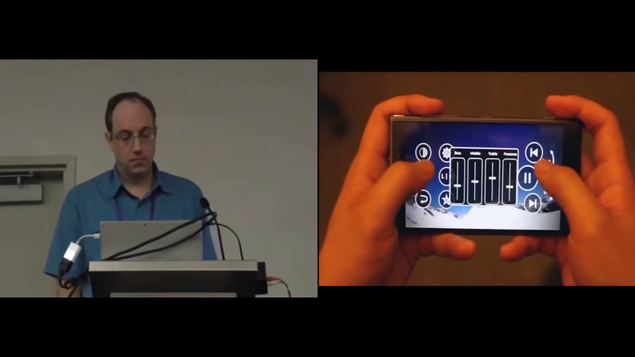 Pre-Touch Sensing for Mobile Interaction (CHI 2016 Live Presentation ...