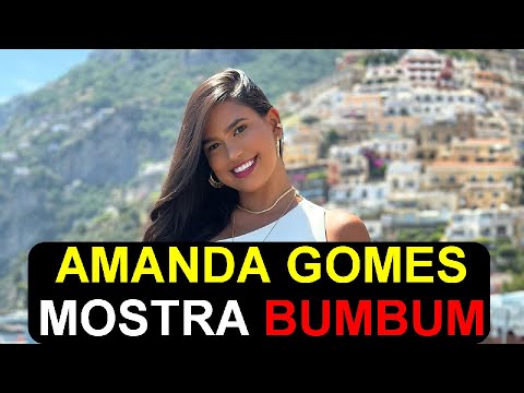 NA ITÁLIA, AMANDA GOMES SURGE ESTILOSA E TAMANHO DO BUMBUM IMPRESSIONA ...