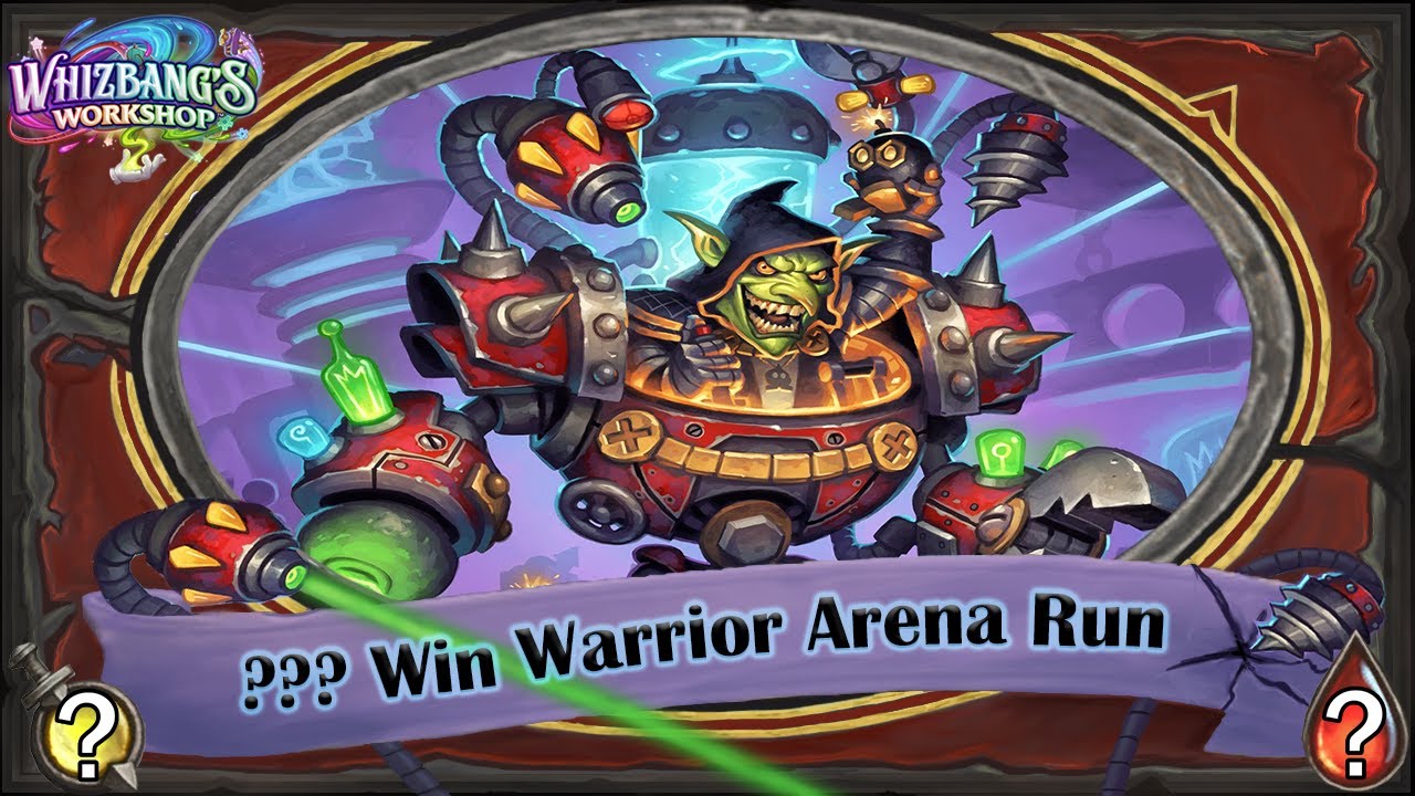 Dr. Boom, Mad Genius Warrior Hearthstone Arena Run - YouTube
