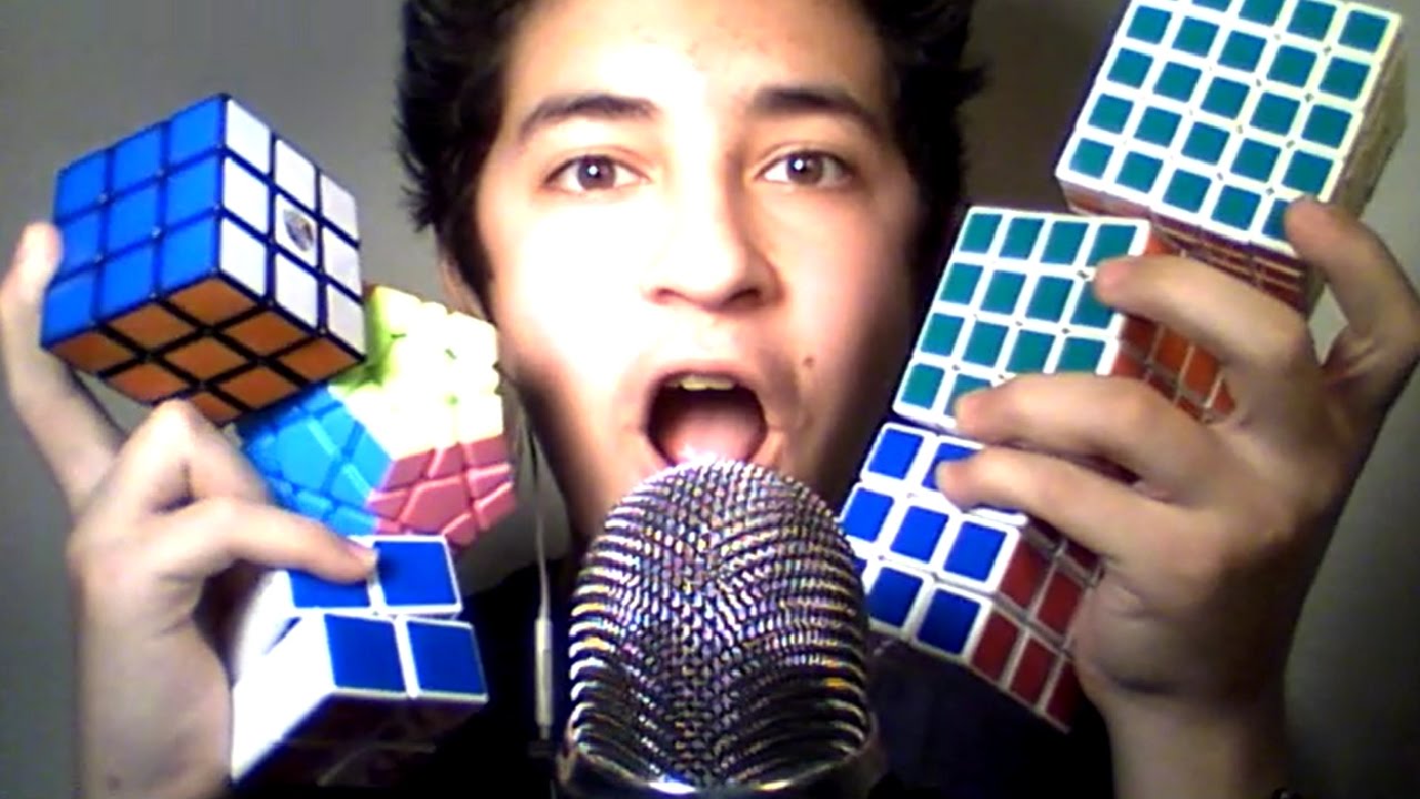 💯ASMR Rubik's Cube Triggers💯 [NO TALKING](Tapping, Turning, Scratching ...