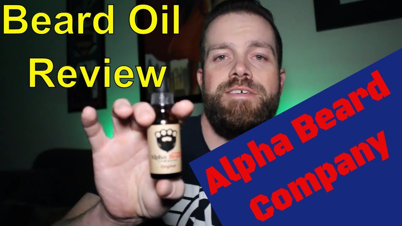 Beard Oil Review (Alpha Beard Company) - YouTube