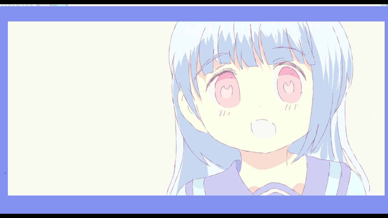 [4K] ' Vii Ani ' Vii Oun Vẽ Anime ' Drawing ' - VNVtuber - YouTube