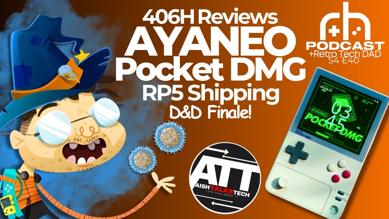 AYANEO DMG Hands-on, Anbernic Win701 & RP5 Ships (ft@TechDweeb) - YouTube