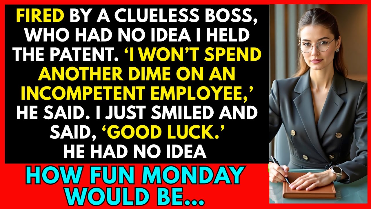 Fired by a Clueless Boss Who Didn’t Know I Held the Patent — How Fun ...
