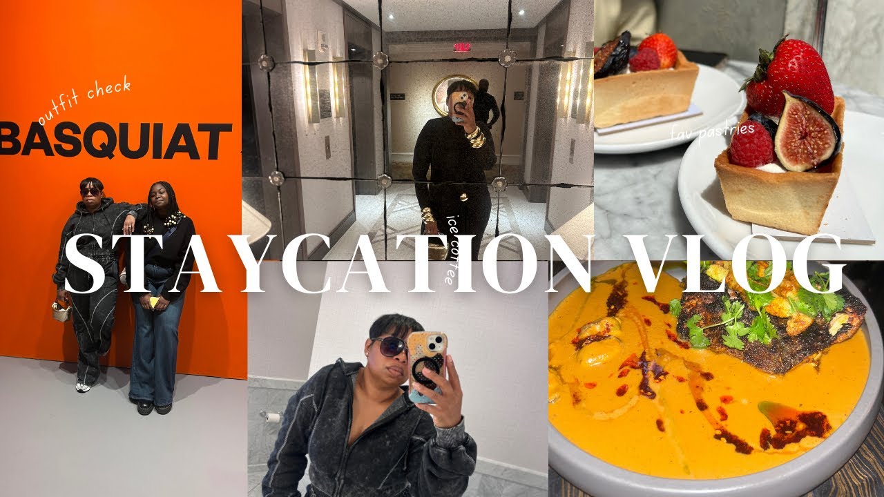 Staycation Vlog: DC Salamander Hotel, Dogon Restaurant, Hirshorn Musem ...