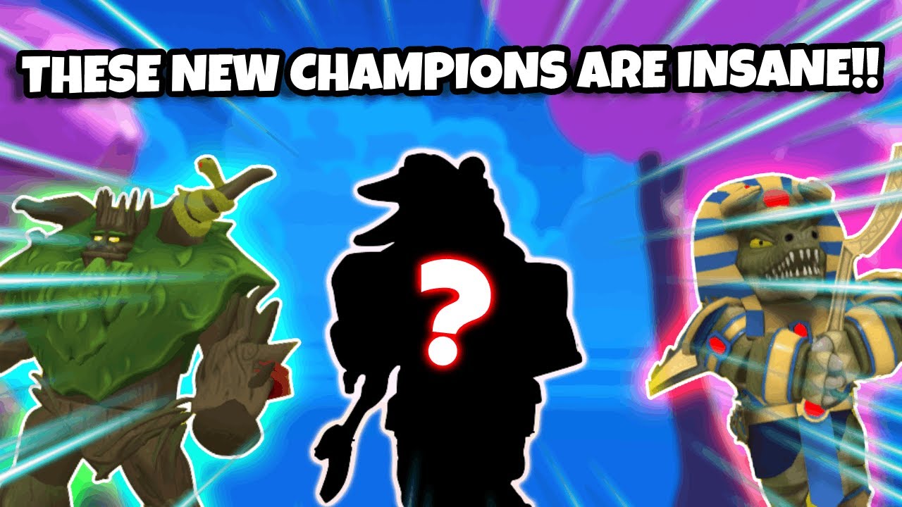 THESE NEW CHAMPIONS ARE INSANE!?|Encounters (Roblox) - YouTube
