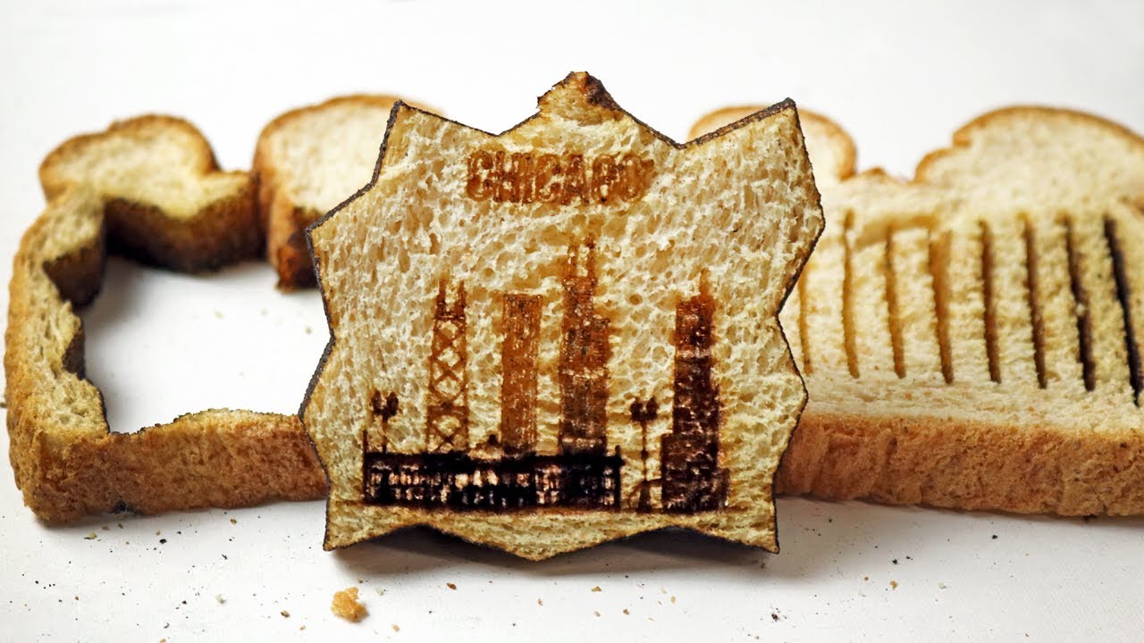 Can You Make Toast with a Laser Cutter?! - YouTube