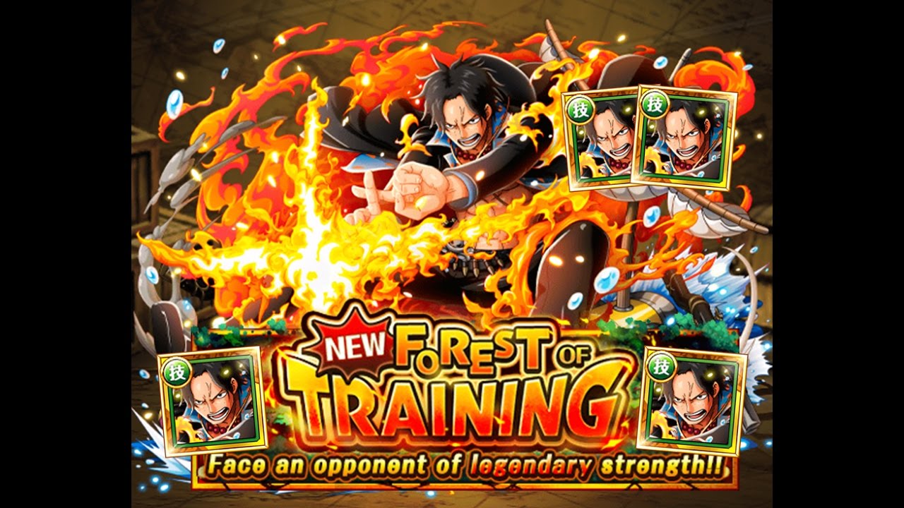 [OPTC] Ace 0 Stamina Training Forest - Double Ace SW - YouTube