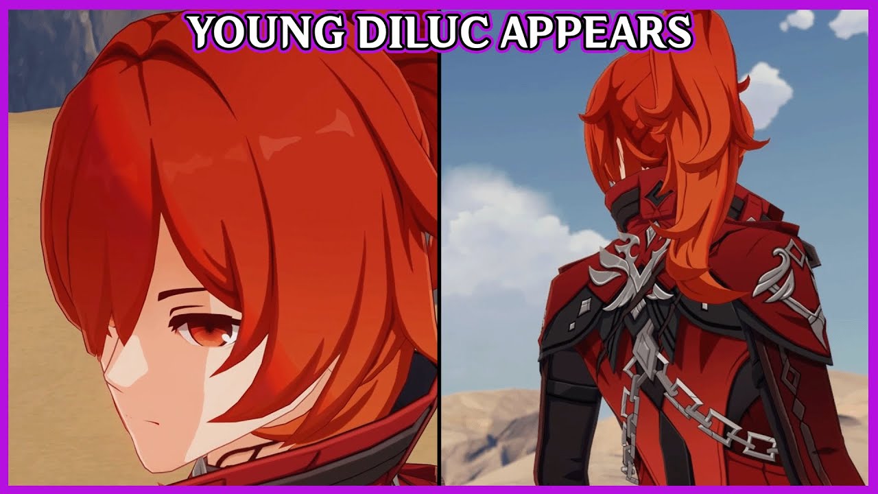 YOUNG DILUC Appears - Genshin Impact 2.8 - YouTube