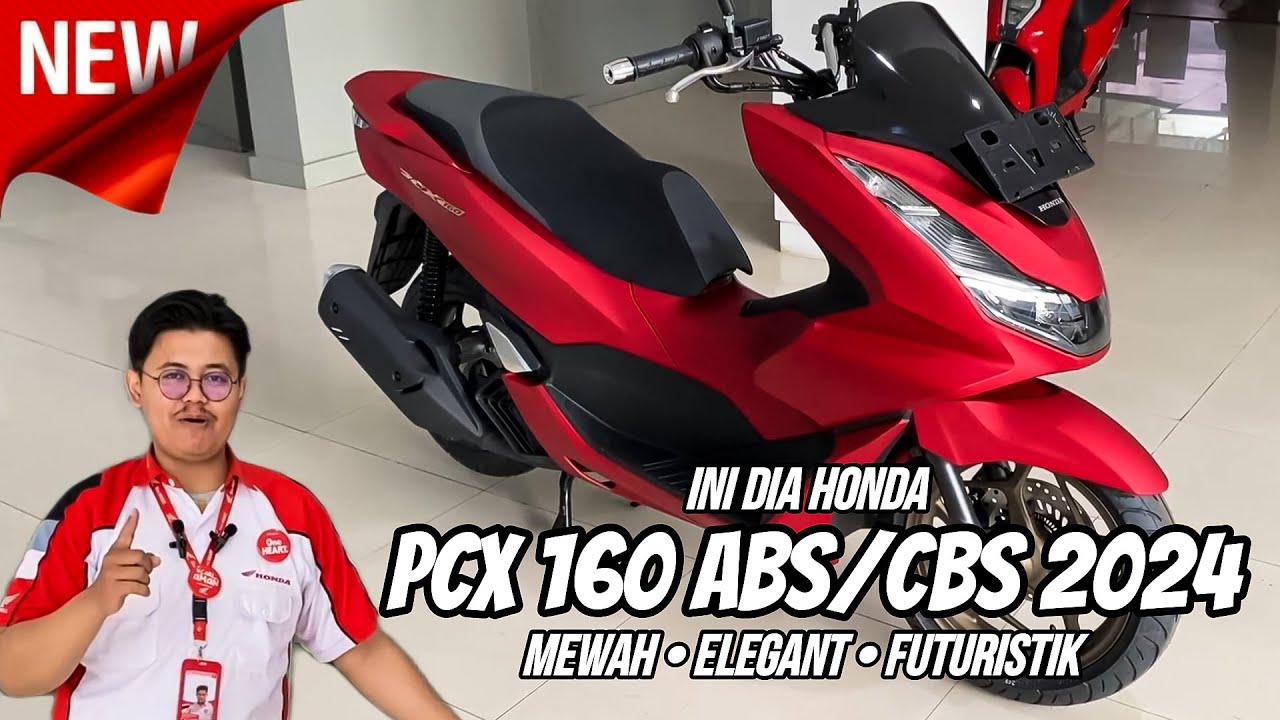 HONDA PCX 160 TERBARU 2024, SPESIFIKASI DAN HARGA SERTA PILIHAN WARNA ...