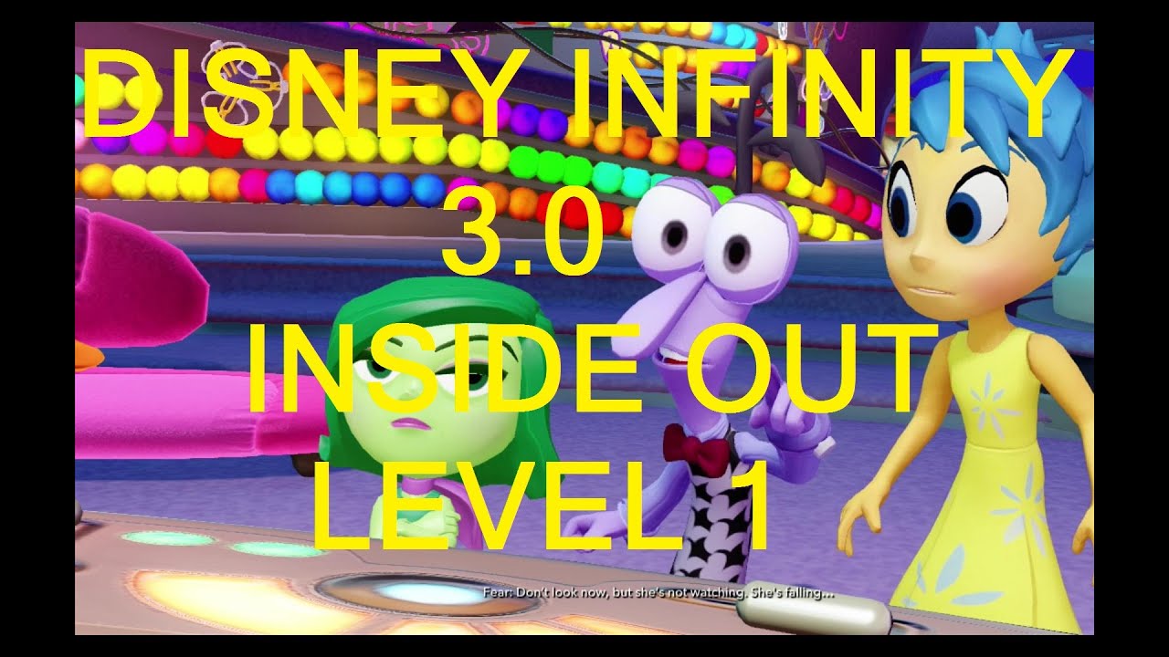 Disney Infinity 3.0 Inside Out Playset Part 1 Into The Minds - YouTube