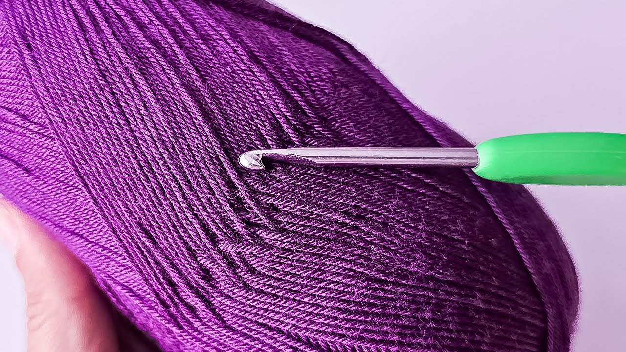 The perfect result. You must see this beauty. crochet stitch - YouTube