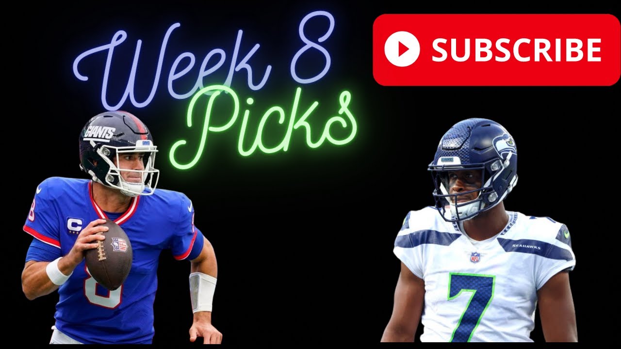 Week 8 Picks #nfl #week8 #predictions #podcast #sundaynightfootball ...